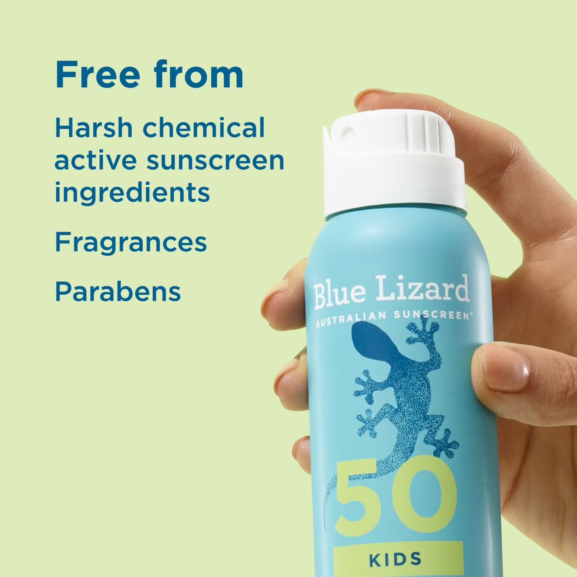 Blue Lizard Kids Mineral Sunscreen Spray, SPF 50, 5 oz. by Blue Lizard ...